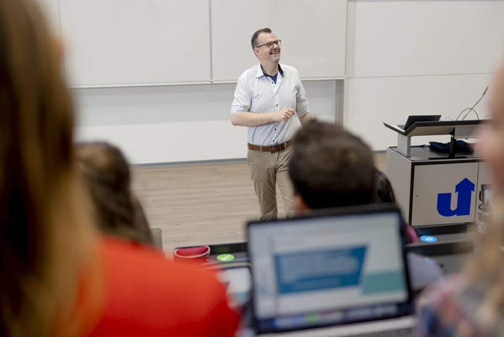 Sympathische Imagefotos für die Universität Siegen